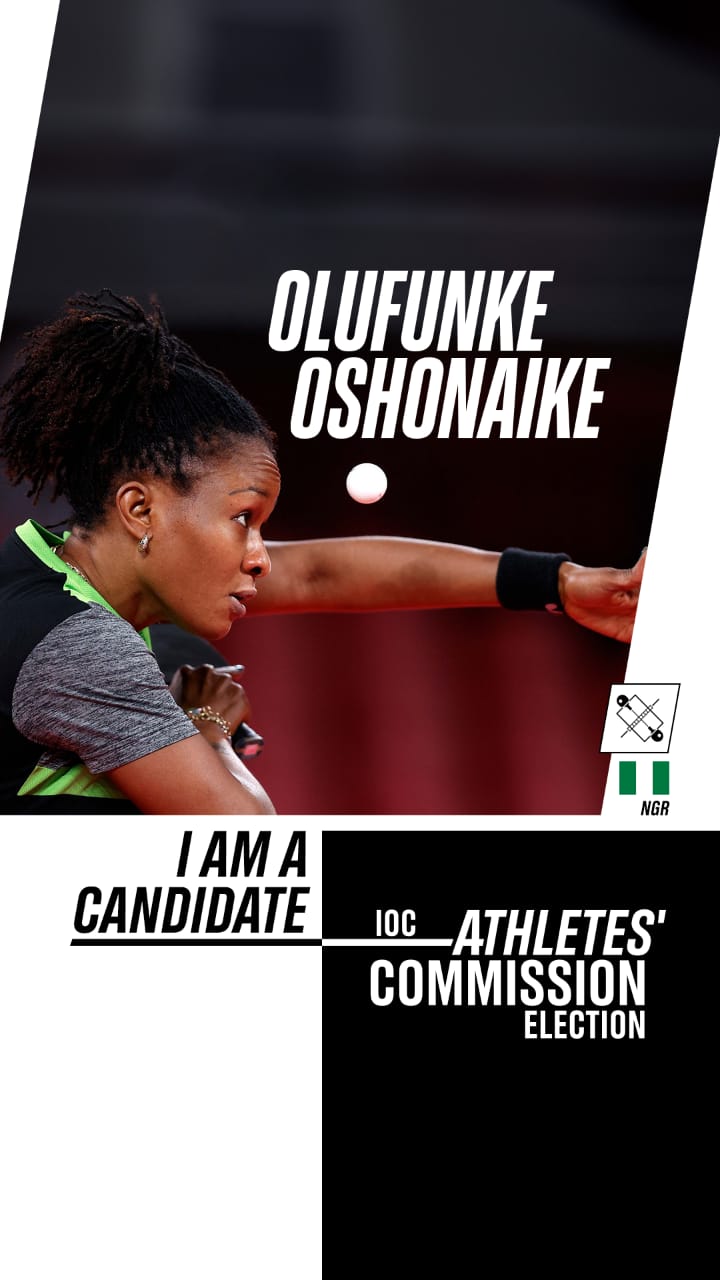 Olufunke Oshonaike success as she seeks a position on the IOC Athletes ...